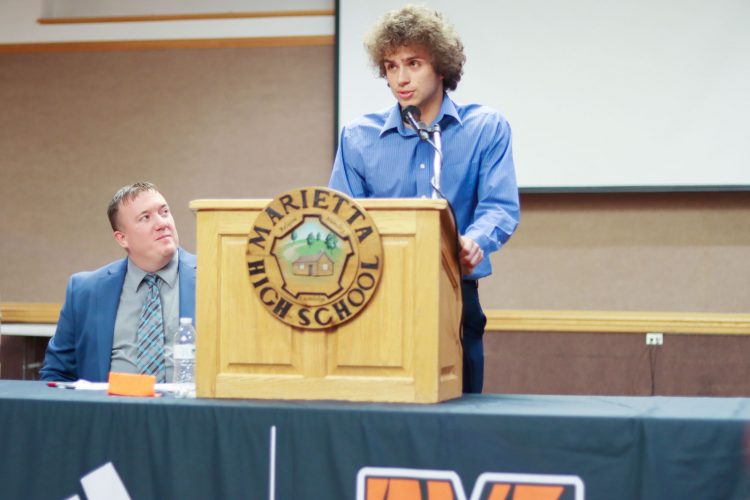 Marietta High School students honored at ceremony | News, Sports, Jobs ...